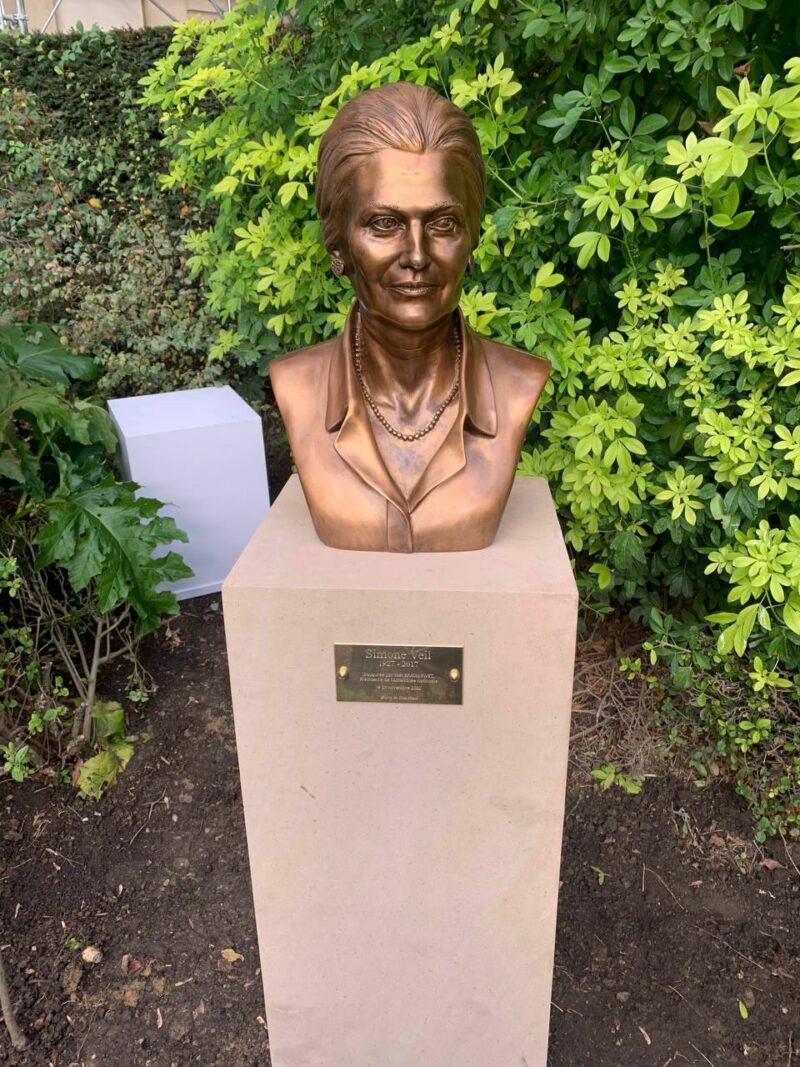 Inauguration du buste de Simone Veil à l’Assemblée nationale : un ...